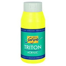 Kreul SOLO GOYA Triton Acrylfarbe neongelb 750,0 ml