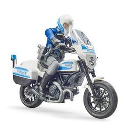 Bruder bworld Scrambler Ducati Polizeimotorrad 62731 Spielzeugmotorrad