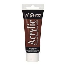 Kreul el Greco Acrylfarbe umbra natur 75,0 ml