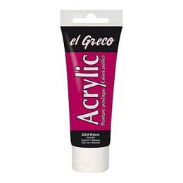 Kreul el Greco Acrylfarbe weinrot 75,0 ml