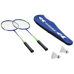 Hudora® Badminton-Set Winner blau, grün, schwarz