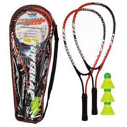 BEST®SPORTING Badminton-Set rot/schwarz