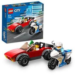 Lego® City 60392 Verfolgungsjagd mit dem Polizeimotorrad Bausatz