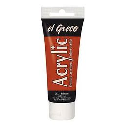 Kreul el Greco Acrylfarbe rotbraun 75,0 ml