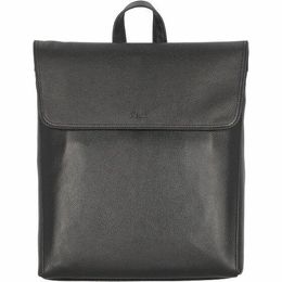 Picard Luis Rucksack Leder 30 cm schwarz