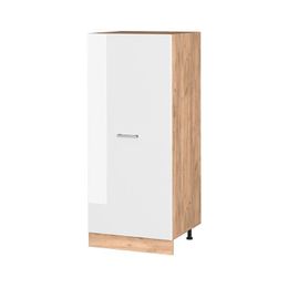 Hochschrank R-Line, Weiß Hochglanz, 60 cm VICCO