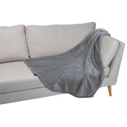 Dreamtex Kuscheldecke "Superflausch" - ca. 130 x 160 cm, Anthrazit