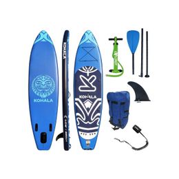 KOHALA Inflatable SUP-Board Kohala, (6 tlg), blau