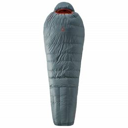 Deuter - Astro Pro 600 EL - Daunenschlafsack Gr 219 x 75 x 52 cm Zip: Left Teal / Paprika