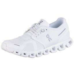 On Cloud 5 Sneaker Damen in undyed-white-white