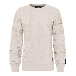 Carlo Colucci Pullover 'D'Andrea' Herren Gr&ouml;&szlig;e 4XL greige