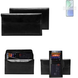 K-S-Trade Handyhülle für Huawei nova Y61, Handy Hülle Schutz Hülle Tasche Schutz Case Handytasche, schwarz