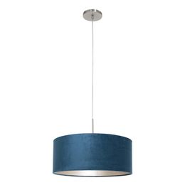 Steinhauer LIGHTING Deckenleuchte, Hängelampe Pendelleuchte Esszimmerlampe stahlfarben Wohnzimmerlampe
