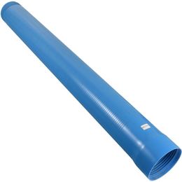 Agora-Tec® Brunnenrohr (Filterrohr) 4 Zoll DN 100 blau 1 Meter Schlitzweite (SW 0,75mm)