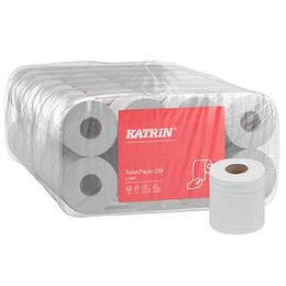Katrin Toilettenpapier 250 LONG 3-lagig Recyclingpapier, 48 Rollen