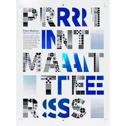 Thames & Hudson PRINT MATTERS - Victionary, Kartoniert (TB)