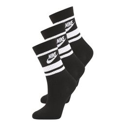 Nike Sportswear Socken 'Everyday Essential' Damen Größe 43/45 schwarz / weiß