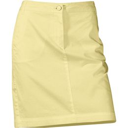 Heine Witt Damen Sommerrock im Chino-Style, gelb, Gr&ouml;&szlig;e 44