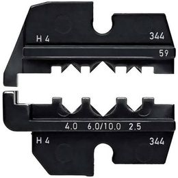 Knipex Knipex 97 49 59 Crimpeinsatz Solar-Steckverbinder geeignet für Helios H4 (Amphenol) 2.5 bis 6 mm²