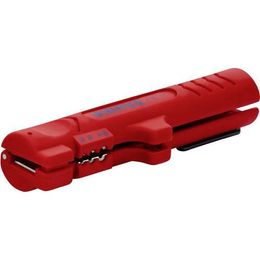 Knipex 16 64 125 SB Knipex Kabelentmanteler Geeignet für Flachkabel, Rundkabel, Feuchtraumkabel 4 bis 13 mm 0.8 bis 2.5 mm²