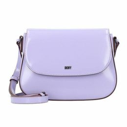 DKNY Ellie Umhängetasche Leder 22 cm lavender