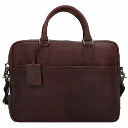 Burkely Antique Avery Aktentasche Leder 40 cm Laptopfach brown