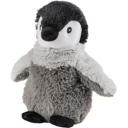 Warmies® Wärmekissen MINIS Baby Pinguin, für die Mikrowelle und den Backofen, grau