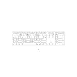 JENIMAGE Wireless Aluminium Keyboard - DE