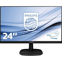 Philips 243V7QDAB LCD-Monitor (61 cm/24 ", 1920 x 1080 px, Full HD, 5 ms Reaktionszeit, 60 Hz, IPS), schwarz
