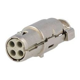 HARTING Kontakt Quintax, 4 Pole, Crimp, Steckbuchse - 09150043113