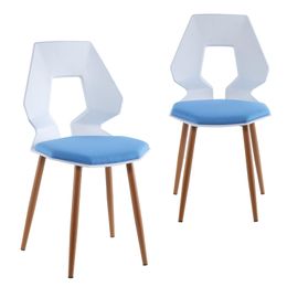 2er 4er Set Design Stühle Esszimmerstühle Küchenstühle Wohnzimmerstuhl Bürostuhl Kunststoff