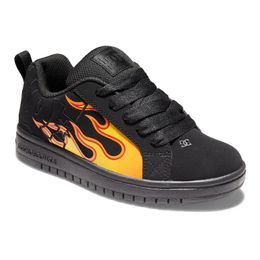 DC Shoes Sneaker »Court Graffik« Black/Flames 12,5(30) 12,5(30) Nubukleder- und/oder Lederobermaterial