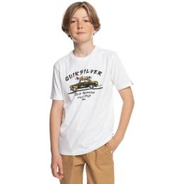 Quiksilver T-Shirt »Beach Trips« White 14(155-164cm) 14(155-164cm) Stoff: Leichter Baumwolljersey