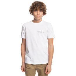 Quiksilver T-Shirt »Spiralling« White 10(140-148cm) 10(140-148cm) Stoff: Leichter Baumwolljersey