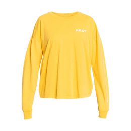 Roxy Langarmshirt &raquo;Beautiful Life&laquo; Yolk Yellow XL XL Stoff: Leichter Baumwolljersey