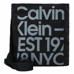 Calvin Klein Jeans Sport Essentials Umhängetasche 20 cm black - overcast grey print