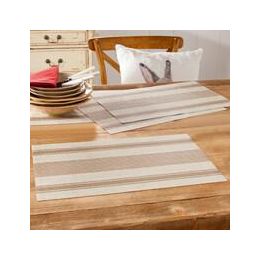 Platzmatte Querstreifen, 4er Set