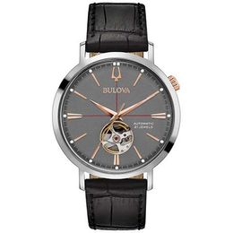 Mechanische Uhr Bulova "98A187" Armbanduhren schwarz Herren Mechanische Uhren