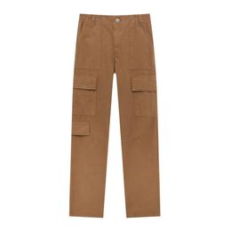 Pull&Bear Pull&bear Cargo Pants female Brown size 38