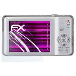 atFoliX Schutzfolie Panzerglasfolie für Panasonic Lumix DMC-FS10, Ultradünn und superhart, weiß