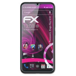 atFoliX Schutzfolie Panzerglasfolie für Panasonic Eluga Ray 610, Ultradünn und superhart, weiß