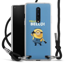 DeinDesign Handyhülle Stuart Minions Ich – Einfach unverbesserlich Yellow Bello, OnePlus 8 Handykette Hülle mit Band Case zum Umhängen Cover mit Kette