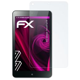 atFoliX Schutzfolie Panzerglasfolie für Lenovo ThinkPad 8, Ultradünn und superhart, weiß