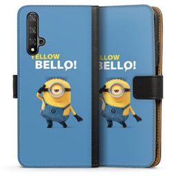 DeinDesign Handyhülle Stuart Minions Ich – Einfach unverbesserlich Yellow Bello, Huawei Nova 5T Hülle Handy Flip Case Wallet Cover Handytasche Leder