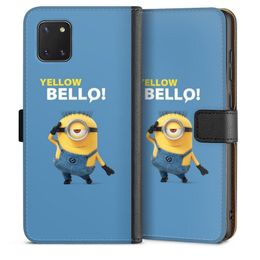 DeinDesign Handyhülle Stuart Minions Ich – Einfach unverbesserlich Yellow Bello, Samsung Galaxy Note 10 lite Hülle Handy Flip Case Wallet Cover