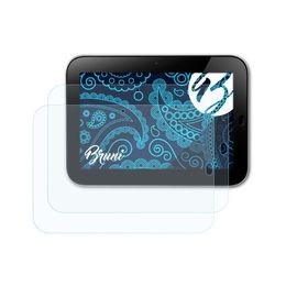 Bruni Schutzfolie Glasklare Displayschutzfolie für IdeaPad Tablet K1, (2 Folien), praktisch unsichtbar, weiß