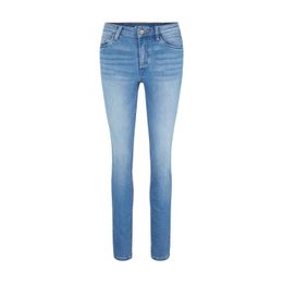 Tom Tailor Damen Alexa Skinny Jeans, blau, Uni, Gr. 32/32