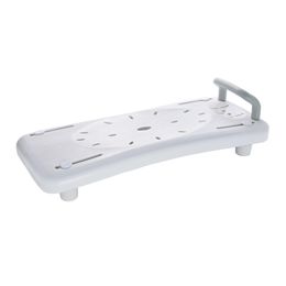 Ridder Badewannenbrett mit Haltegriff 'Comfort' weiß, 70 x 31 cm, bis 150 kg