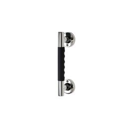 Ridder Badewannen-Haltegriff 'Ken' chromfarben schwarz 30 cm bis 110 kg