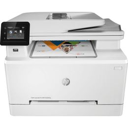 HP Color LaserJet Pro MFP M283fdw Multifunktionsdrucker, (LAN (Ethernet), WLAN (Wi-Fi), Wi-Fi Direct, HP), weiß